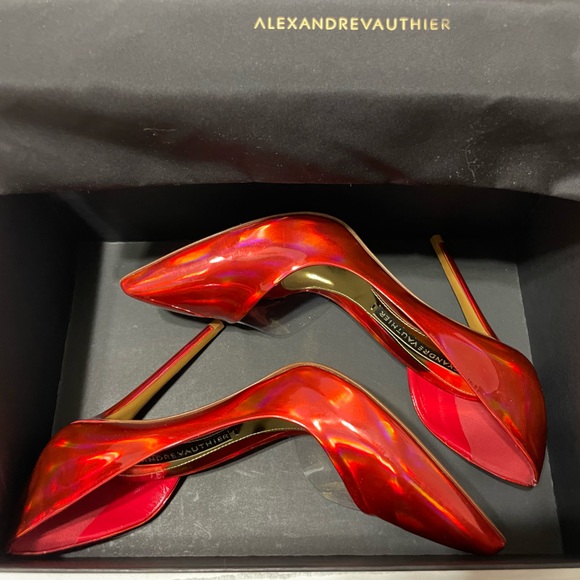 Alexandre Vauthier | Shoes | Alexandre Vauthier Red High Heel Size 75 ...